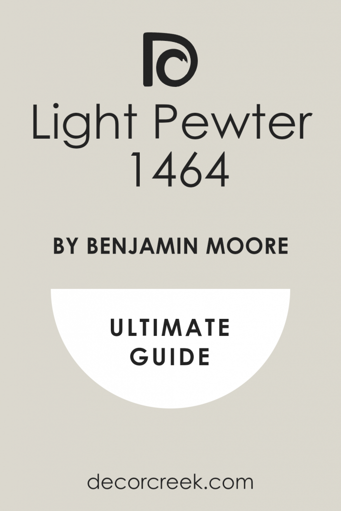 Light Pewter 1464 Paint Color by Benjamin Moore - DecorCreek