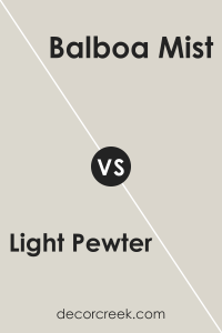 Light Pewter 1464 Paint Color by Benjamin Moore - DecorCreek