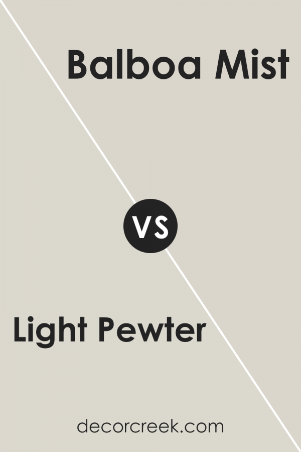 Light Pewter 1464 Paint Color by Benjamin Moore - DecorCreek