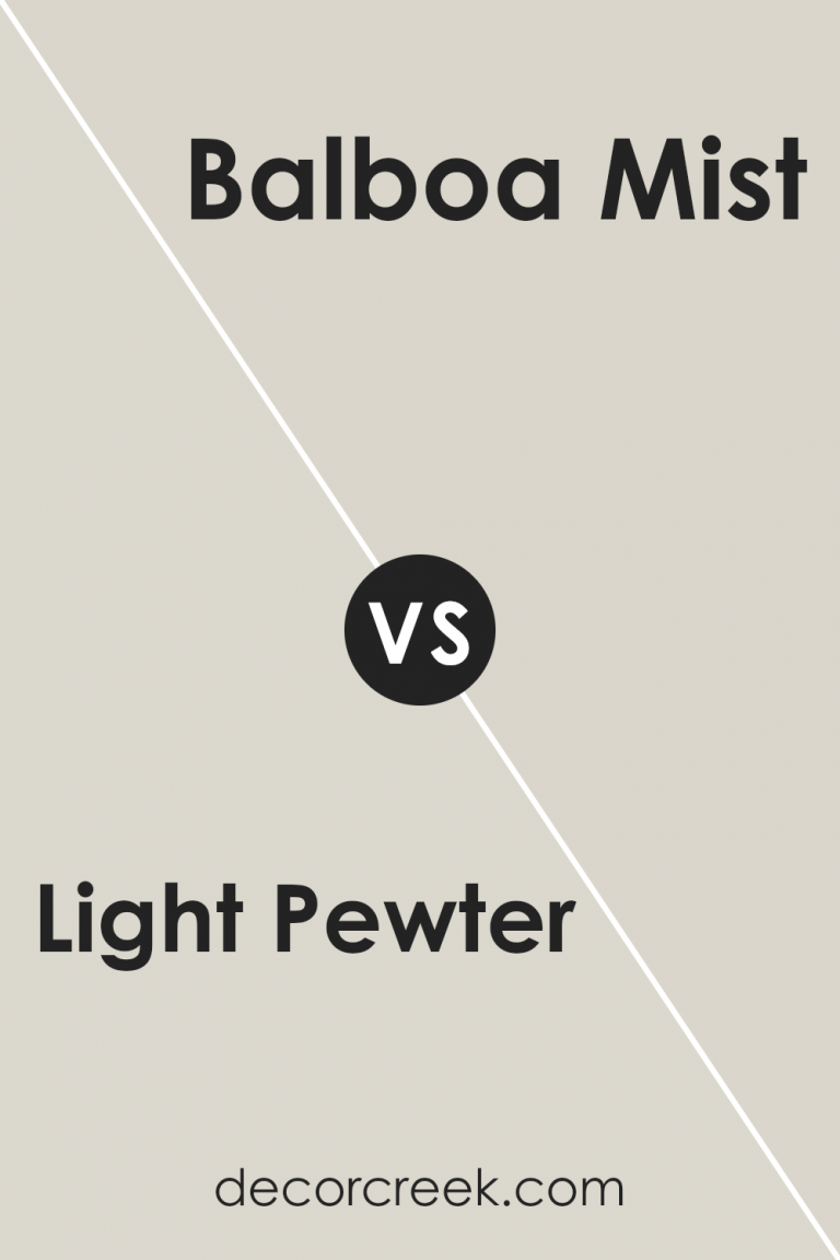 Light Pewter 1464 Paint Color by Benjamin Moore - DecorCreek