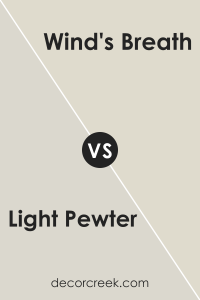 Light Pewter 1464 Paint Color by Benjamin Moore - DecorCreek