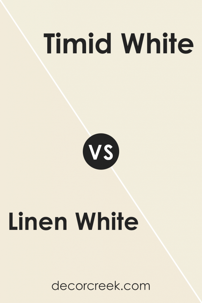 Linen White OC-146 Paint Color by Benjamin Moore - DecorCreek