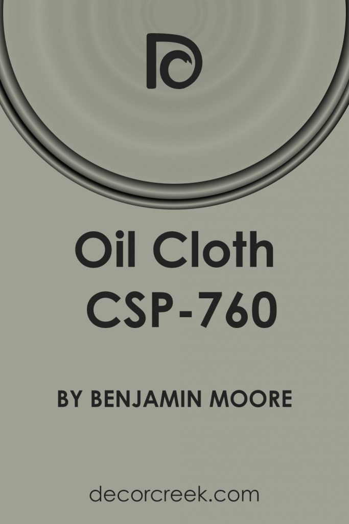 Oil Cloth CSP-760 Paint Color by Benjamin Moore - DecorCreek