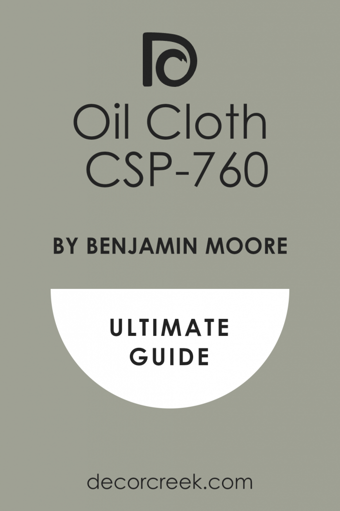 Oil Cloth CSP-760 Paint Color by Benjamin Moore - DecorCreek