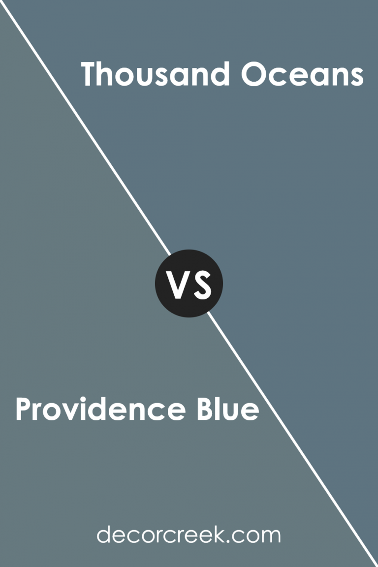 Providence Blue 1636 Paint Color by Benjamin Moore - DecorCreek
