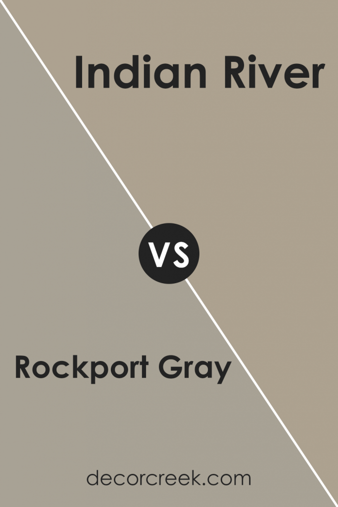 Rockport Gray HC-105 Paint Color by Benjamin Moore - DecorCreek