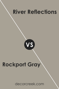 Rockport Gray HC-105 Paint Color by Benjamin Moore - DecorCreek
