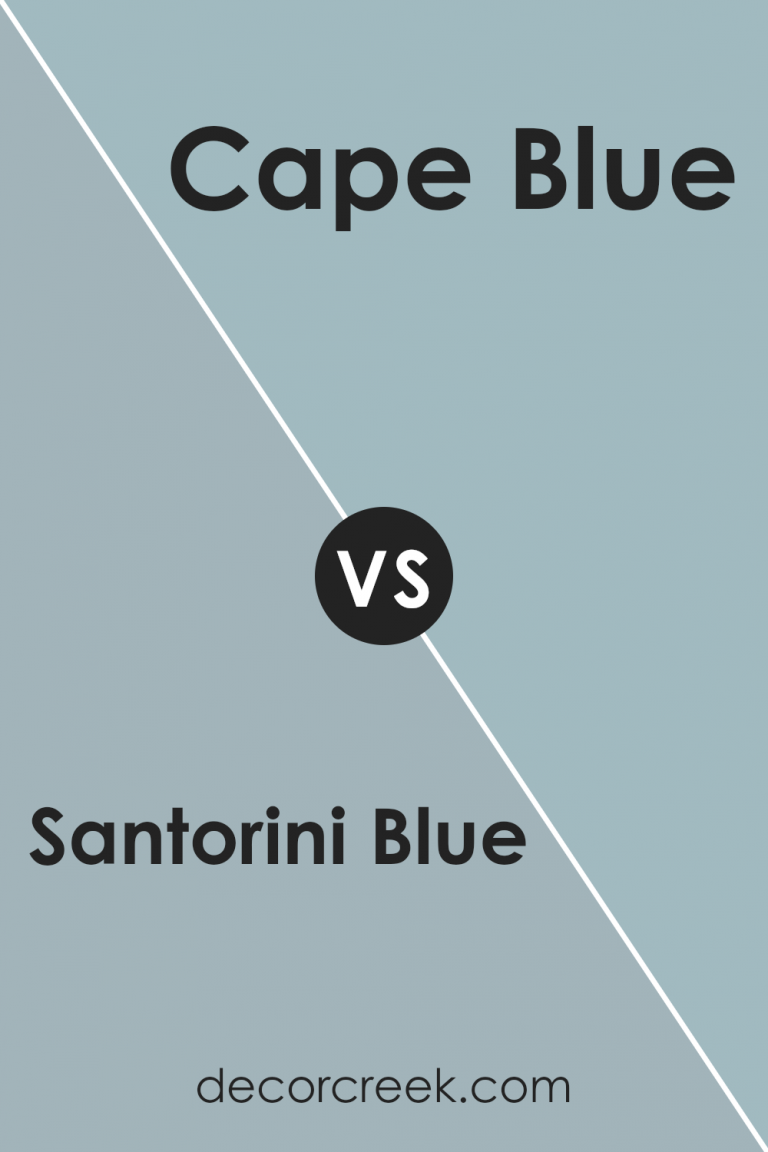 Santorini Blue 1634 Paint Color by Benjamin Moore - DecorCreek