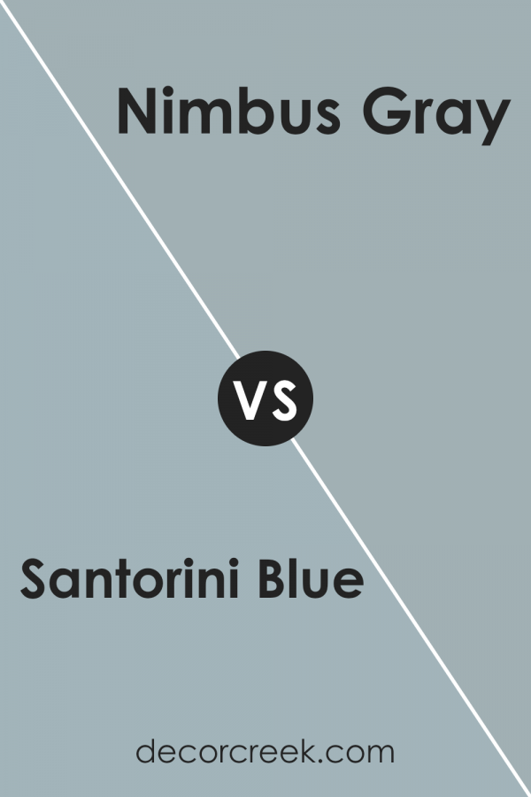 Santorini Blue 1634 Paint Color by Benjamin Moore - DecorCreek