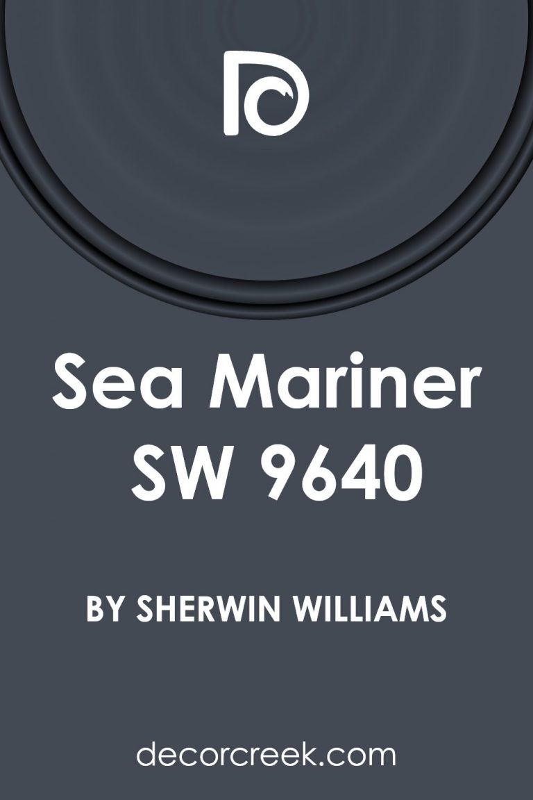 Sea Mariner SW 9640 Paint Color by Sherwin Williams - DecorCreek