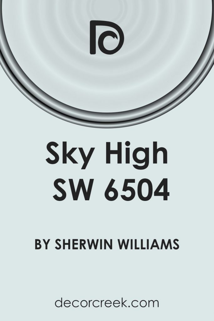 Sky High SW 6504 Paint Color by Sherwin Williams - DecorCreek