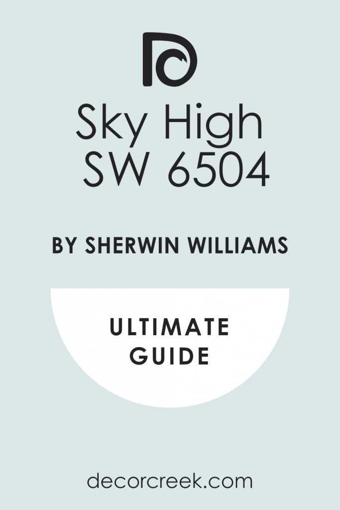 Sky High SW 6504 Paint Color by Sherwin Williams - DecorCreek