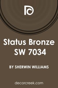 Status Bronze SW 7034 Paint Color by Sherwin Williams - DecorCreek