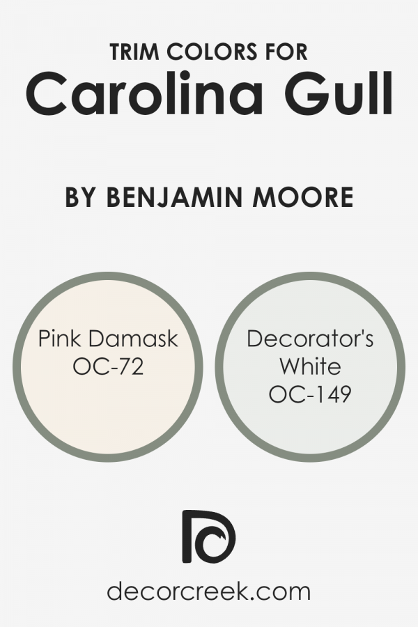 Carolina Gull 2138-40 Paint Color by Benjamin Moore - DecorCreek
