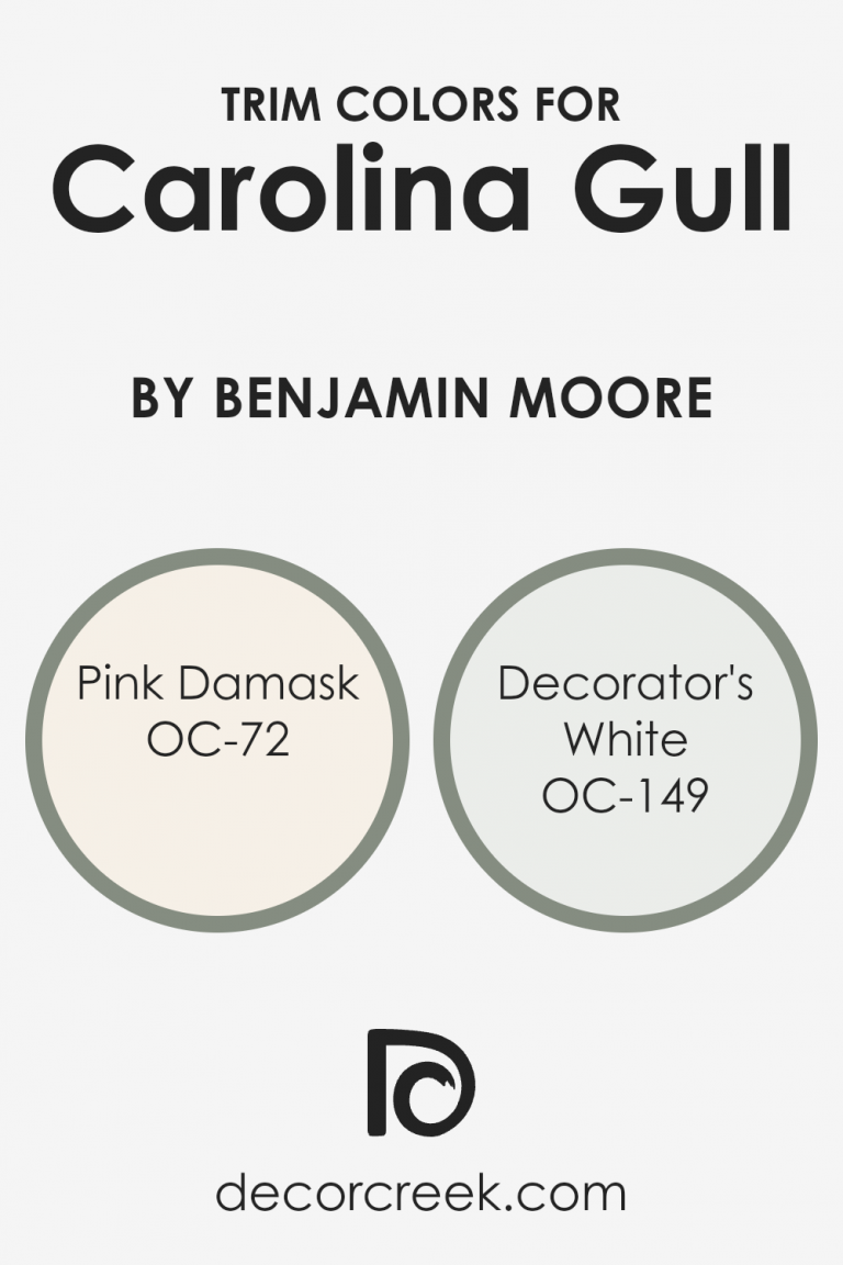 Carolina Gull 2138-40 Paint Color by Benjamin Moore - DecorCreek
