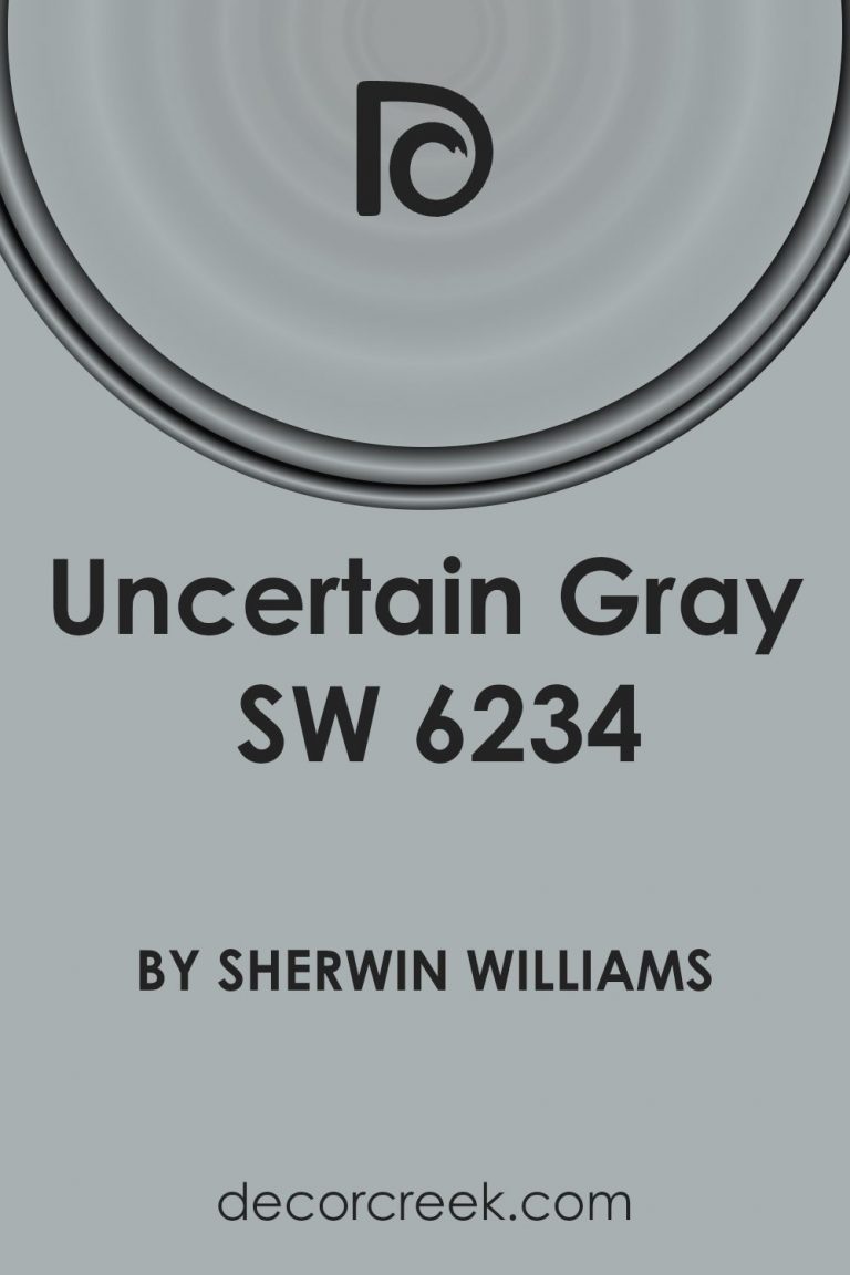 Uncertain Gray SW 6234 Paint Color by Sherwin Williams - DecorCreek