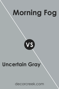 Uncertain Gray SW 6234 Paint Color by Sherwin Williams - DecorCreek