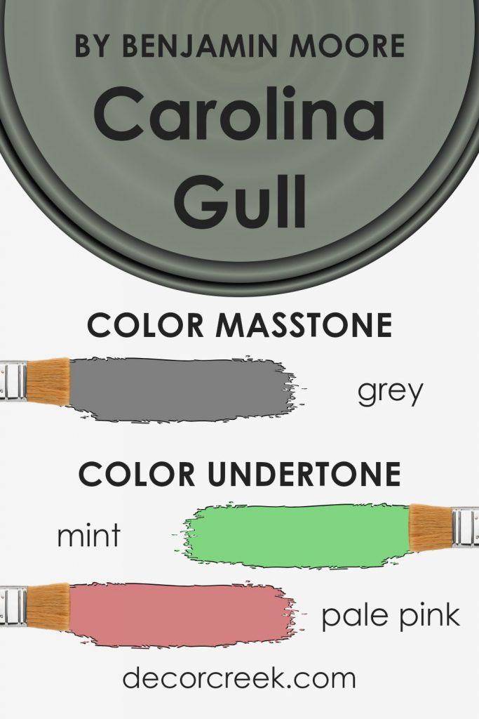 Carolina Gull 2138-40 Paint Color by Benjamin Moore - DecorCreek