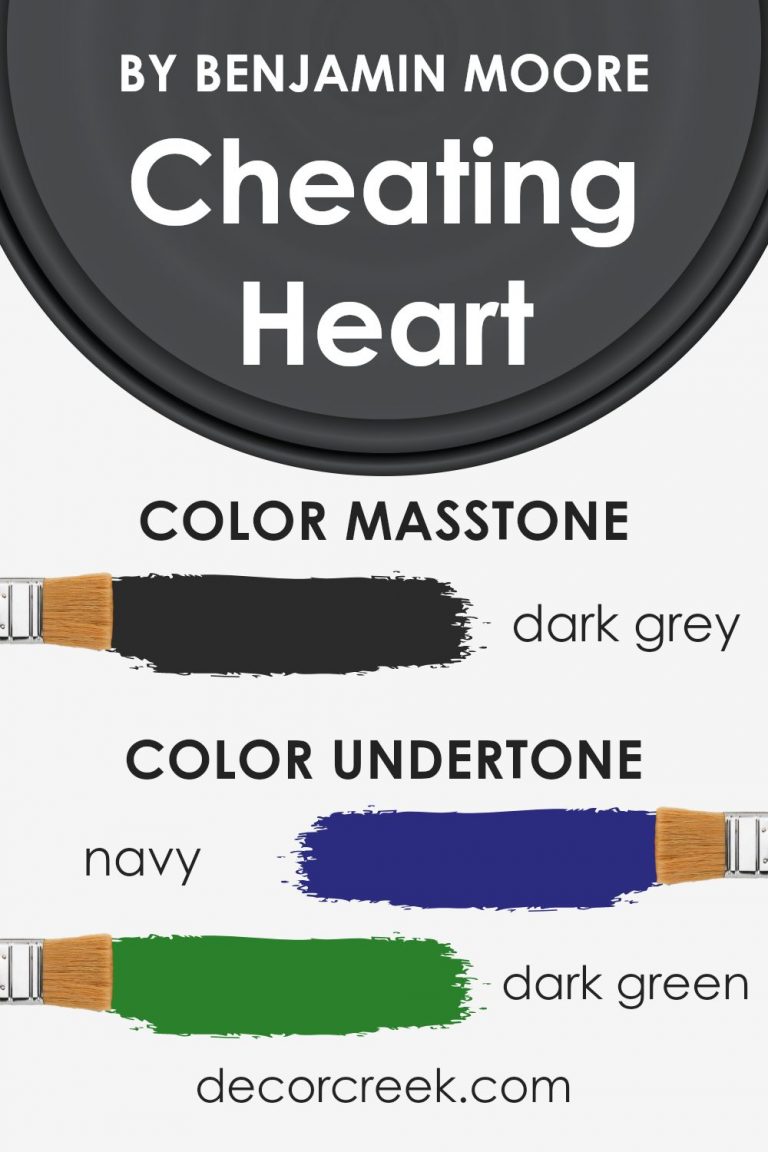 Cheating Heart 1617 Paint Color by Benjamin Moore - DecorCreek