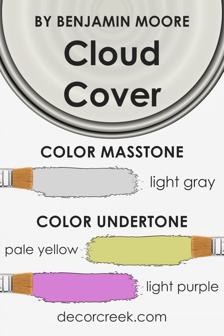 Cloud Cover OC-25 Paint Color by Benjamin Moore - DecorCreek
