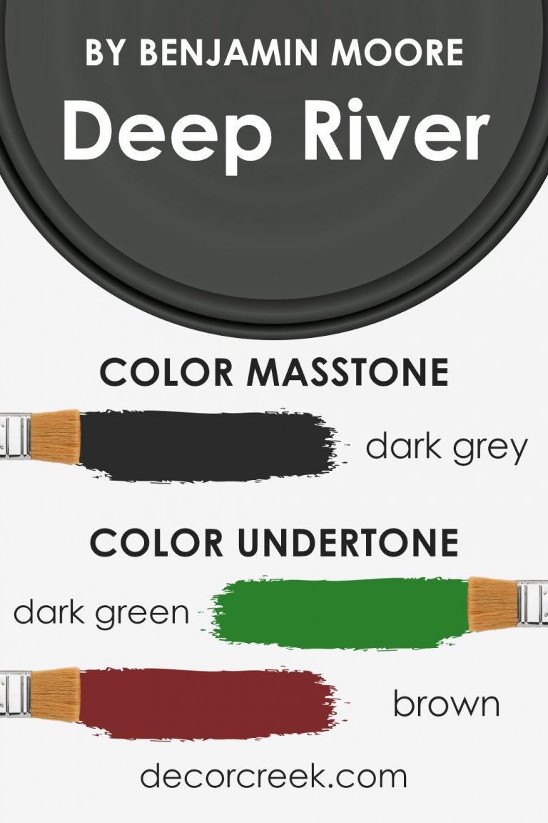 Deep River 1582 Paint Color by Benjamin Moore - DecorCreek