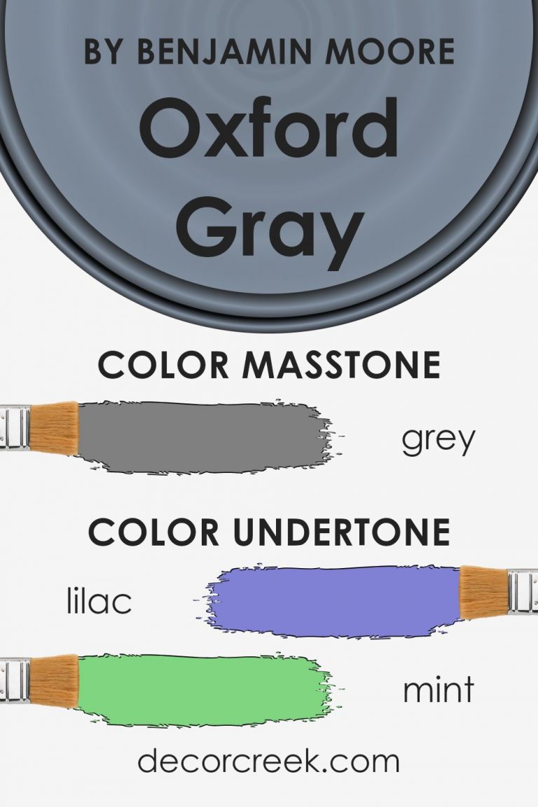 Oxford Gray 2128-40 Paint Color by Benjamin Moore - DecorCreek