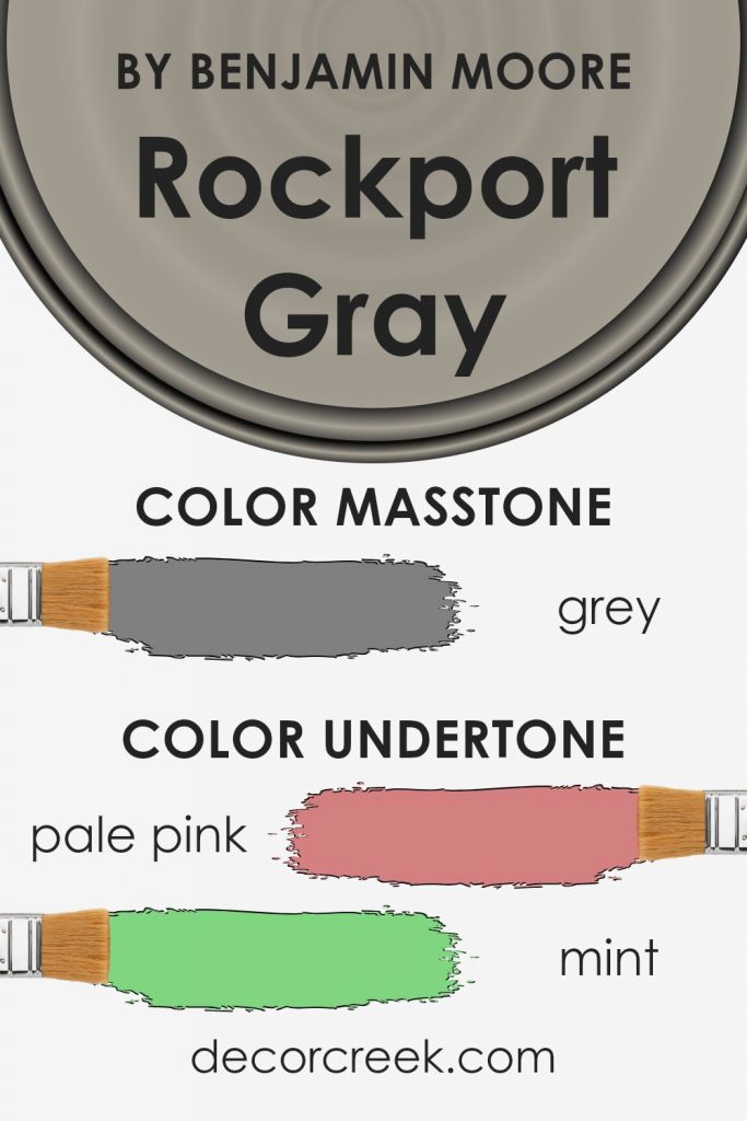 Rockport Gray HC-105 Paint Color by Benjamin Moore - DecorCreek
