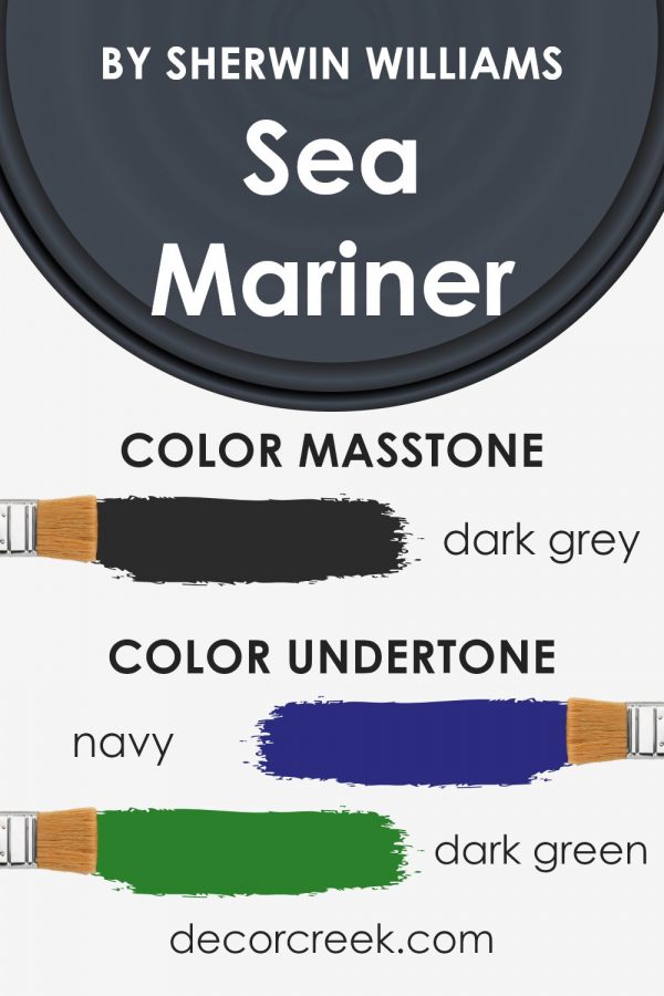 Sea Mariner SW 9640 Paint Color by Sherwin Williams - DecorCreek