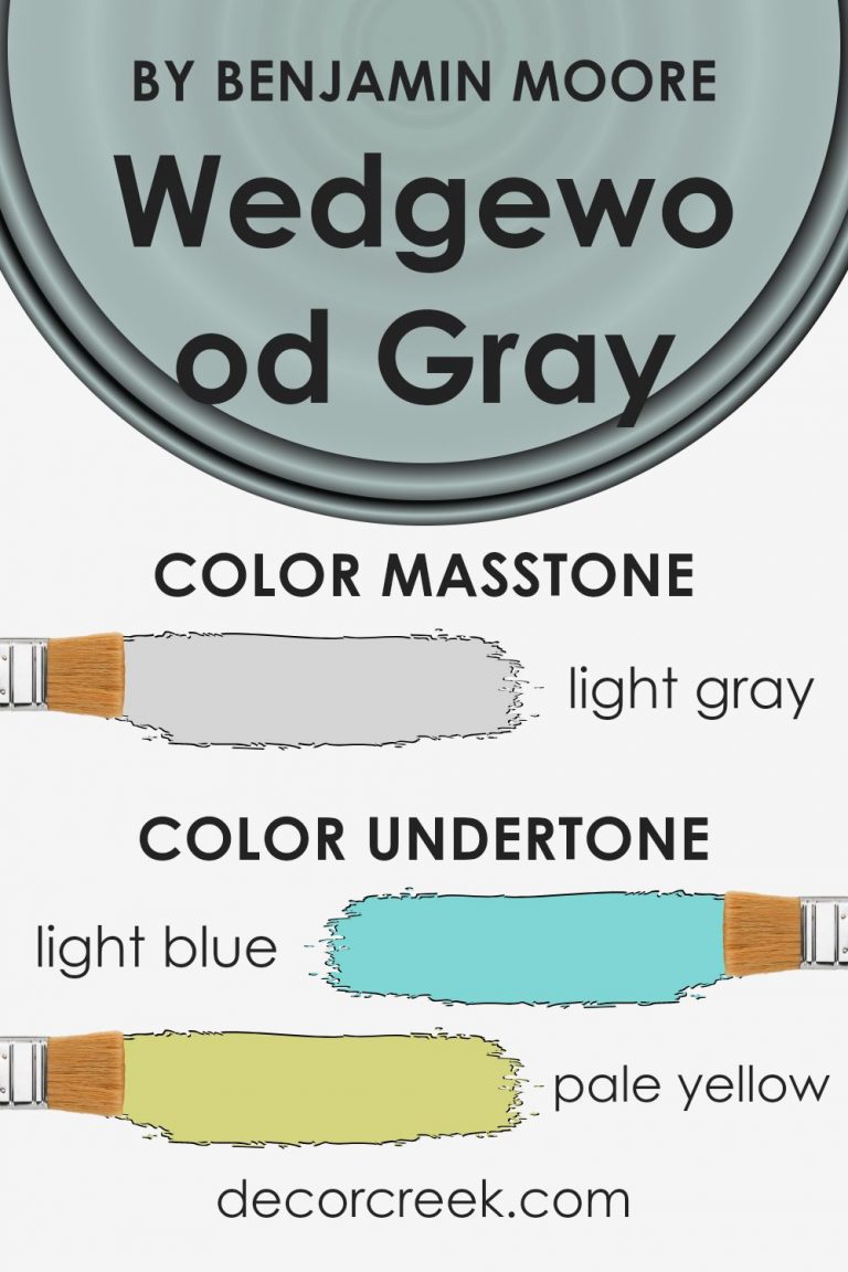 Wedgewood Gray HC-146 Paint Color by Benjamin Moore - DecorCreek