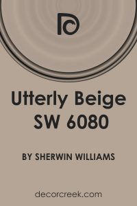 Utterly Beige SW 6080 Paint Color by Sherwin Williams - DecorCreek