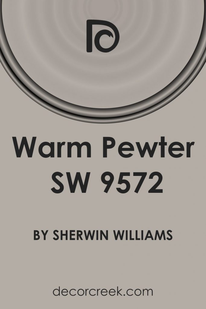 Warm Pewter SW 9572 Paint Color by Sherwin Williams - DecorCreek
