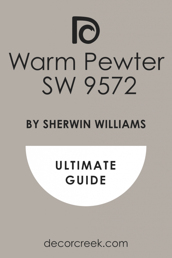 Warm Pewter SW 9572 Paint Color by Sherwin Williams - DecorCreek