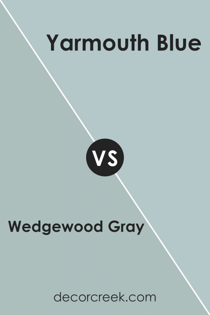 Wedgewood Gray HC-146 Paint Color by Benjamin Moore - DecorCreek