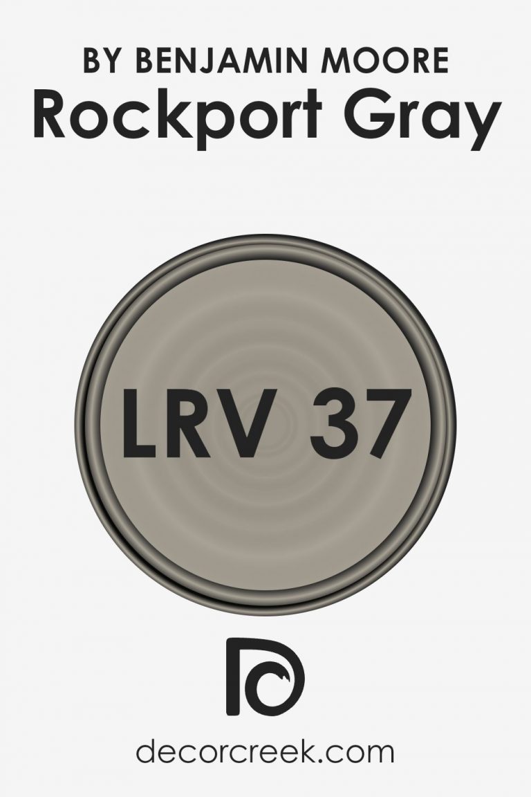 Rockport Gray HC-105 Paint Color by Benjamin Moore - DecorCreek