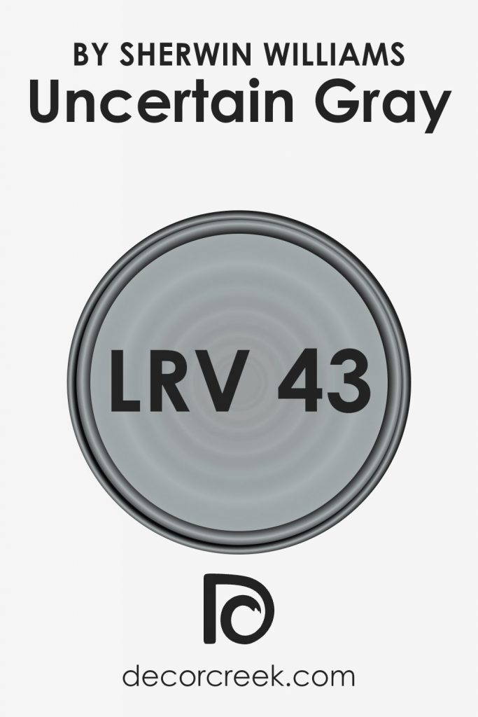 Uncertain Gray SW 6234 Paint Color by Sherwin Williams - DecorCreek