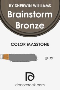 Brainstorm Bronze SW 7033 Paint Color by Sherwin Williams - DecorCreek