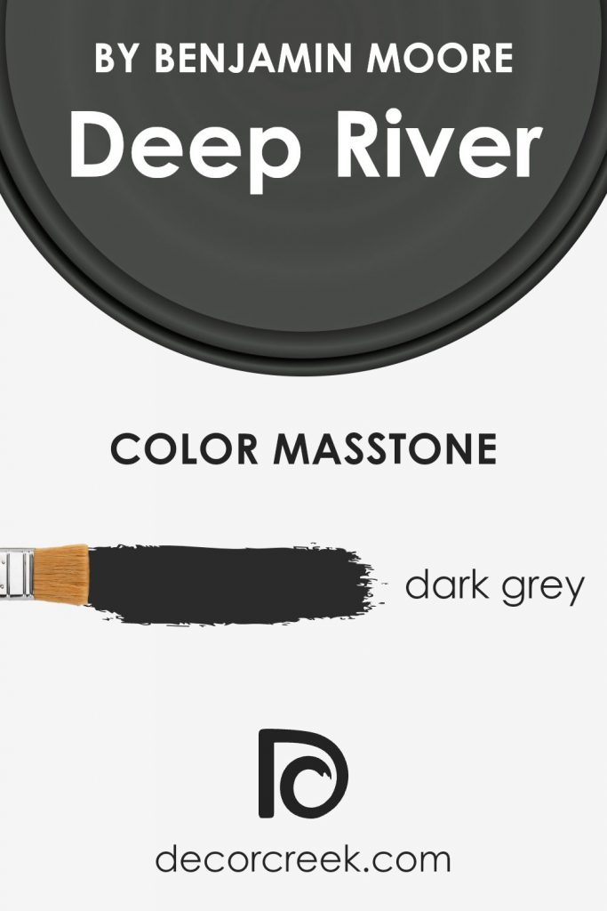 Deep River 1582 Paint Color by Benjamin Moore - DecorCreek