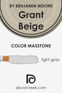 Grant Beige HC-83 Paint Color by Benjamin Moore - DecorCreek