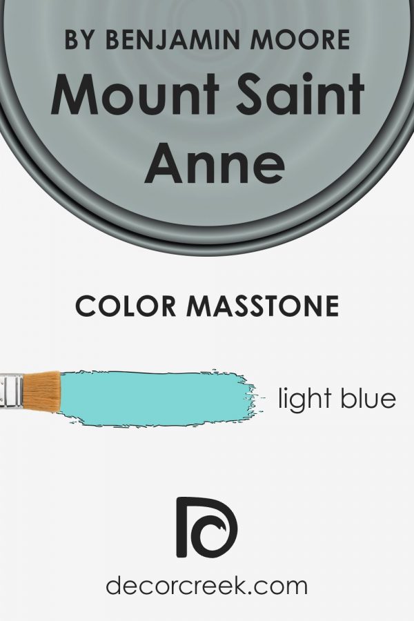 Mount Saint Anne 1565 Paint Color by Benjamin Moore - DecorCreek