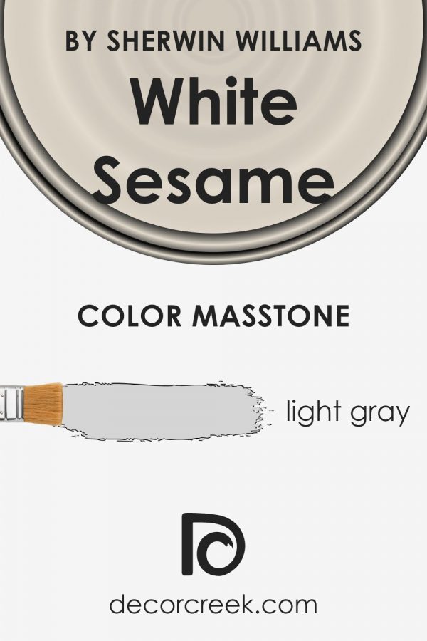 White Sesame SW 9586 Paint Color by Sherwin Williams - DecorCreek