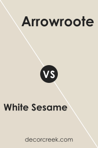 White Sesame SW 9586 Paint Color by Sherwin Williams - DecorCreek