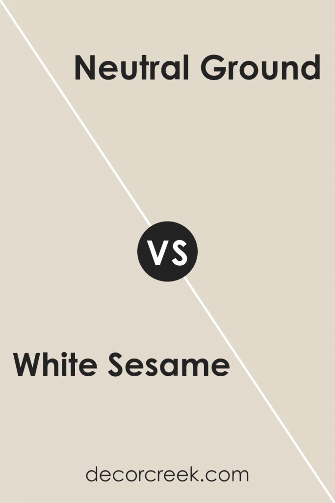 White Sesame SW 9586 Paint Color by Sherwin Williams - DecorCreek