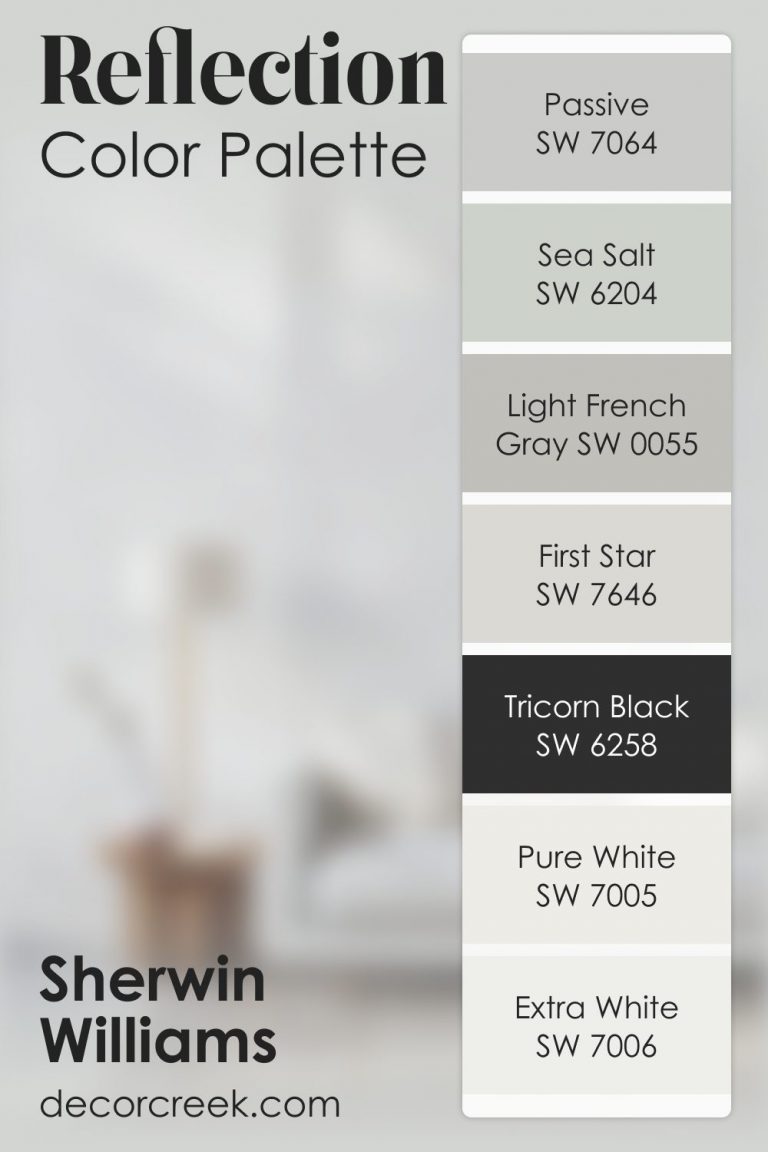 Reflection SW 7661 Paint Color by Sherwin Williams - DecorCreek