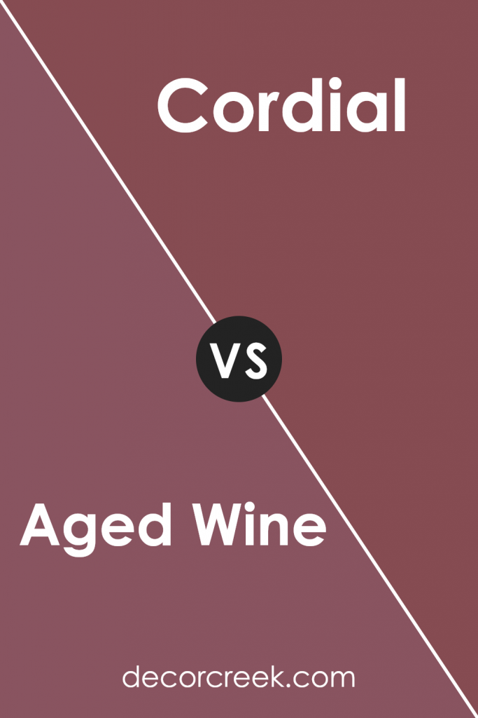 Aged Wine SW 6299 Paint Color by Sherwin Williams - DecorCreek