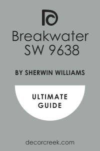 Breakwater SW 9638 Paint Color by Sherwin Williams - DecorCreek