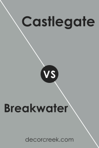 Breakwater SW 9638 Paint Color by Sherwin Williams - DecorCreek