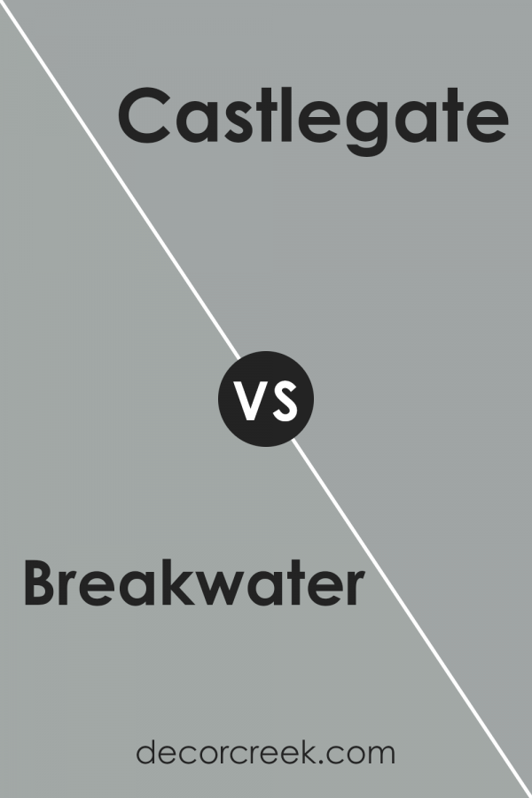 Breakwater SW 9638 Paint Color by Sherwin Williams - DecorCreek