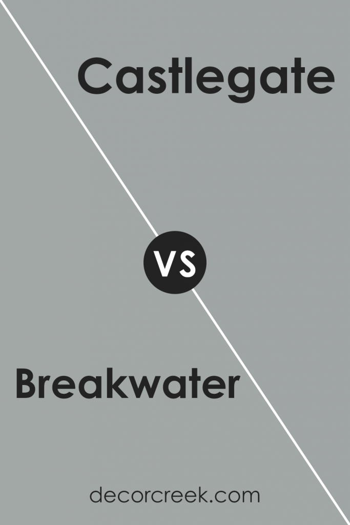 Breakwater SW 9638 Paint Color by Sherwin Williams - DecorCreek