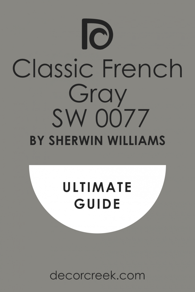 Classic French Gray SW 0077 Paint Color by Sherwin Williams - DecorCreek