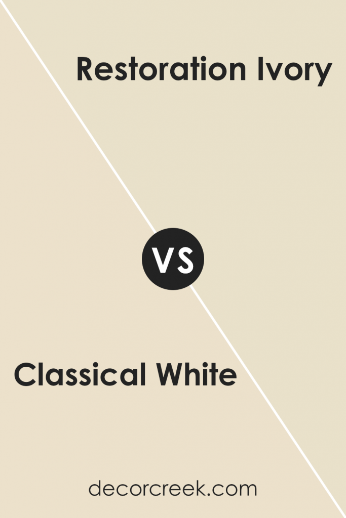 Classical White SW 2829 Paint Color by Sherwin Williams - DecorCreek